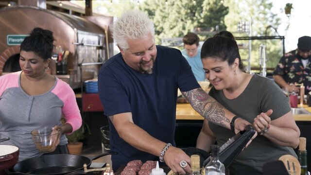 Watch Guy's Ranch Kitchen Family-Style Game Day S1 E3 | DIRECTV.