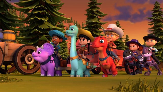 Watch Dino Ranch The Litterhorns; One Very Special Bronto S2 E3 | TV ...