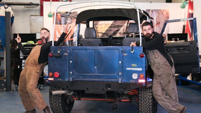 Watch Goblin Works Mod Shop Land Rover Defender S1 E3 | TV Shows | DIRECTV