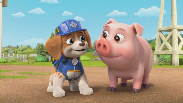 Watch Rubble & Crew The Crew Builds a Pig Barn; The Crew Builds a Giant ...