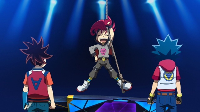 Watch Beyblade Burst QuadStrike Invincible Shadows! Aiger vs. Bel! S7 ...