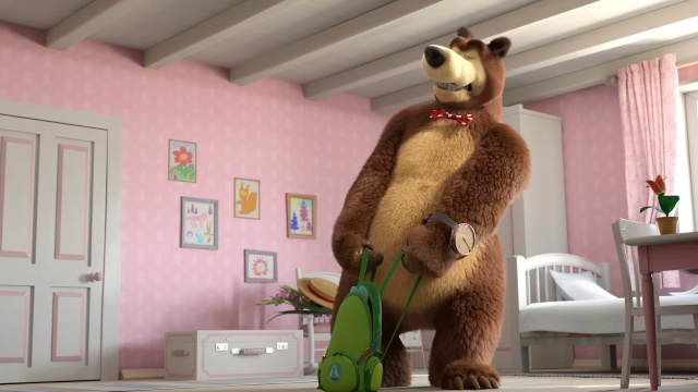 Watch Masha And The Bear Shorties Back To School S1 E9 Tv Shows Directv
