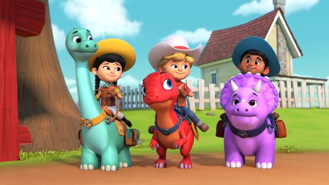 Watch Dino Ranch Little Brother Blues; It Takes Two To Tango S2 E16 ...