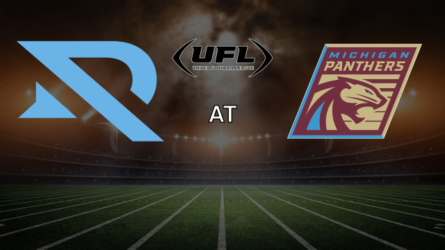 United Football League Arlington Renegades At Michigan Panthers 2024