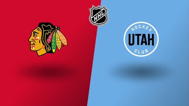 NHL Hockey Chicago Blackhawks at Utah Hockey Club (2024) on DIRECTV