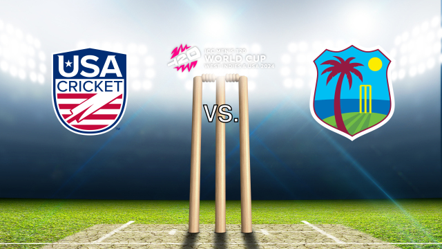 2024 ICC Men's T20 Cricket World Cup United States vs. West Indies ...